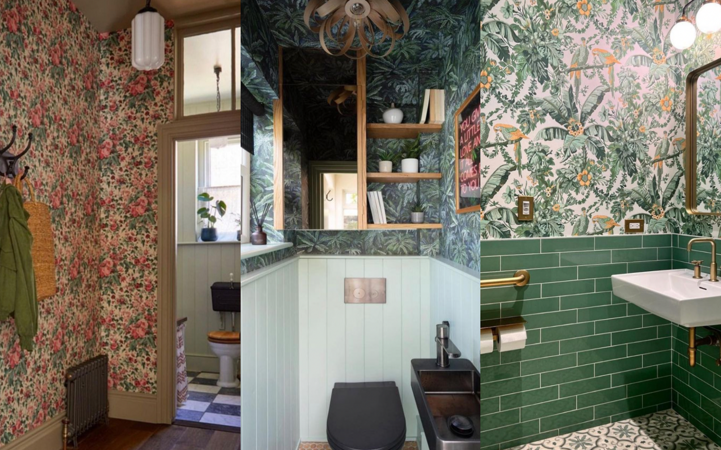 A Loo with a View: Cloakroom Makeover Ideas – Woodchip & Magnolia
