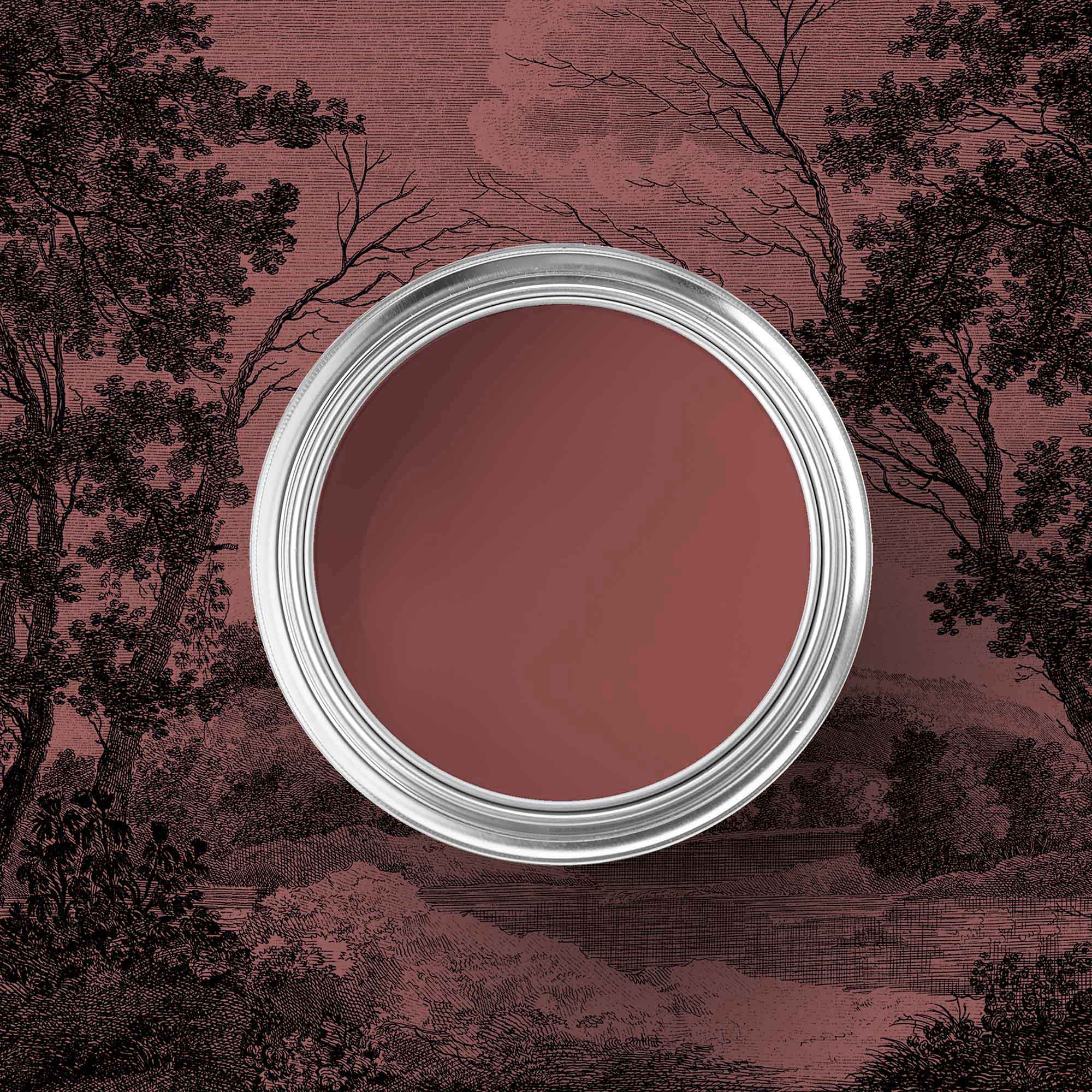 Bramble Matt Emulsion – Deep Crimson, Low-VOC, Water-Based Interior ...