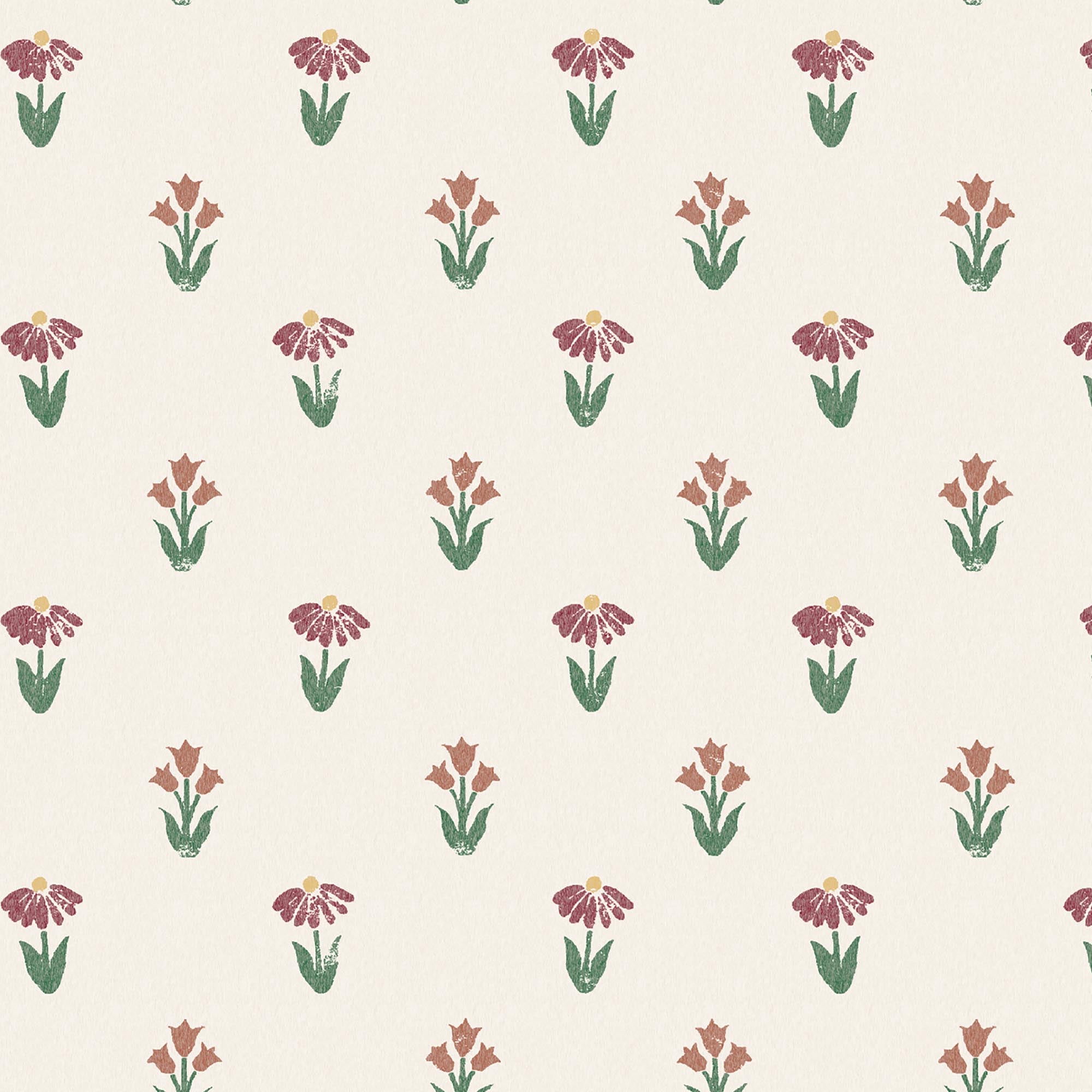 Lydia Chestnut Wallpaper by Woodchip & Magnolia