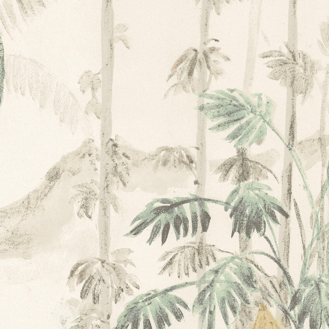 Rio Spring Bloom Mural Wallpaper – Botanical, Tropical, Paste-the-Wall ...
