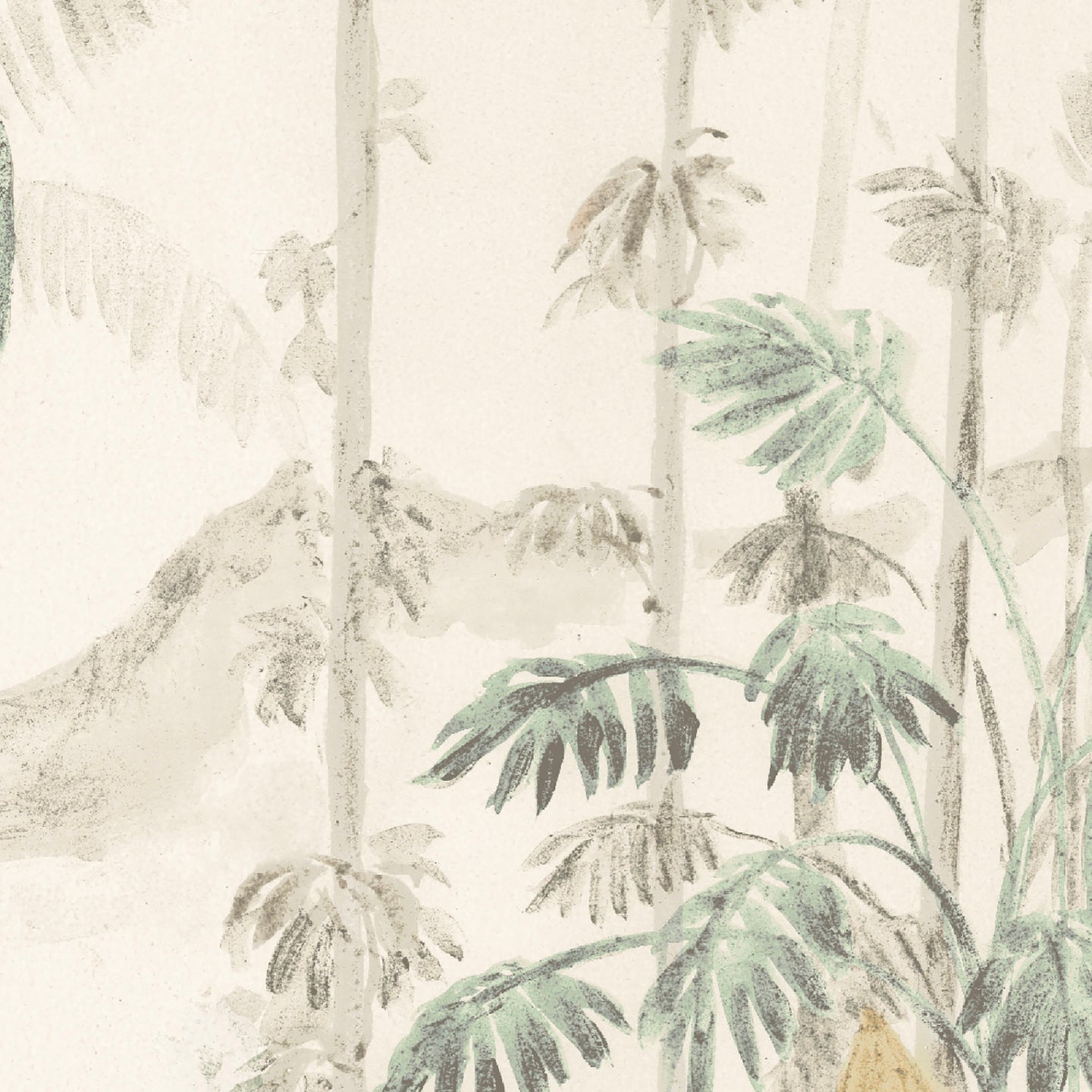 Rio Spring Bloom Mural Wallpaper – Botanical, Tropical, Paste-the-Wall ...