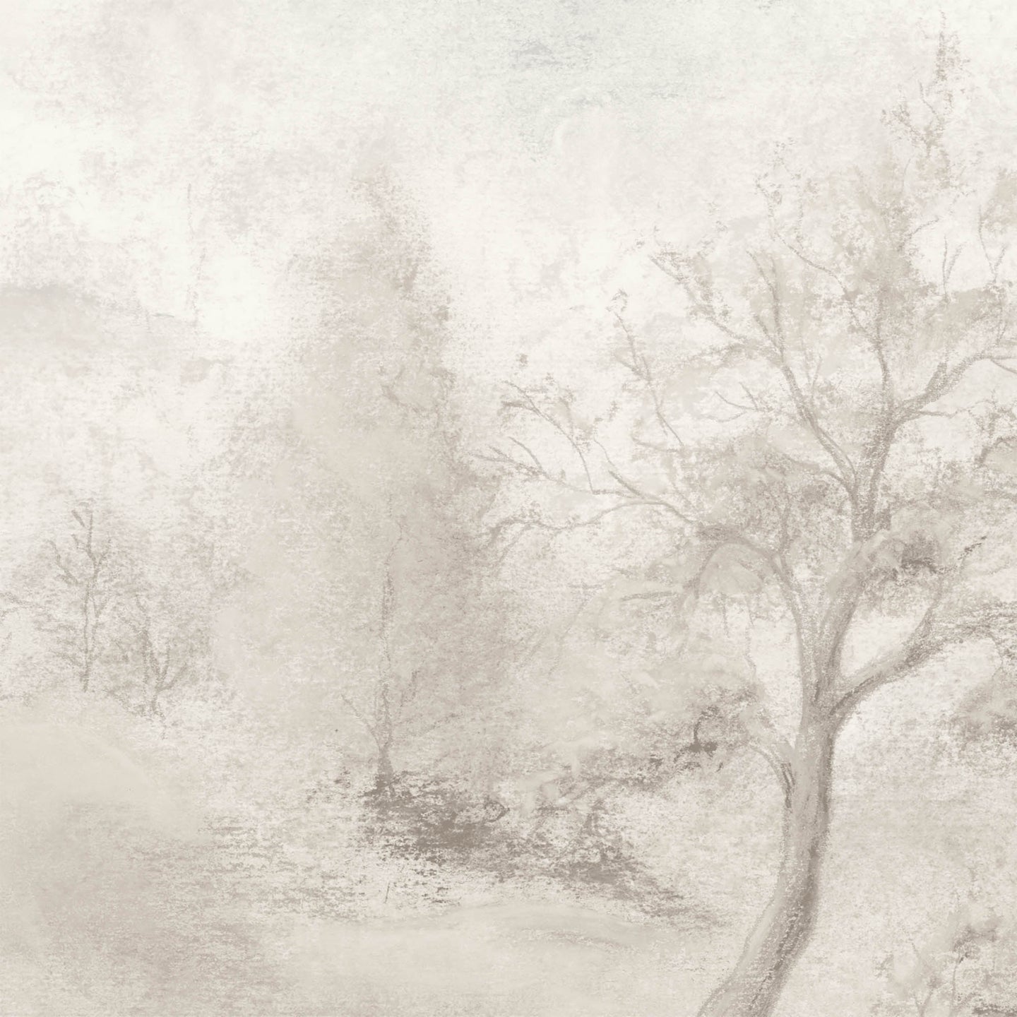 Quarlton Mural Truffle – Neutral Scenic Landscape Wallpaper, Paste-the ...