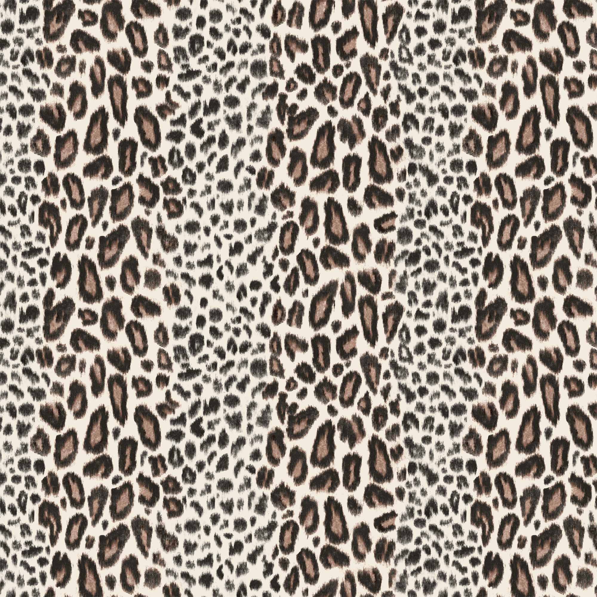 Tabby Kat Brunette Stripe Wallpaper – Animal Print, Neutral Tones, Paste-the-Wall, High Quality ...