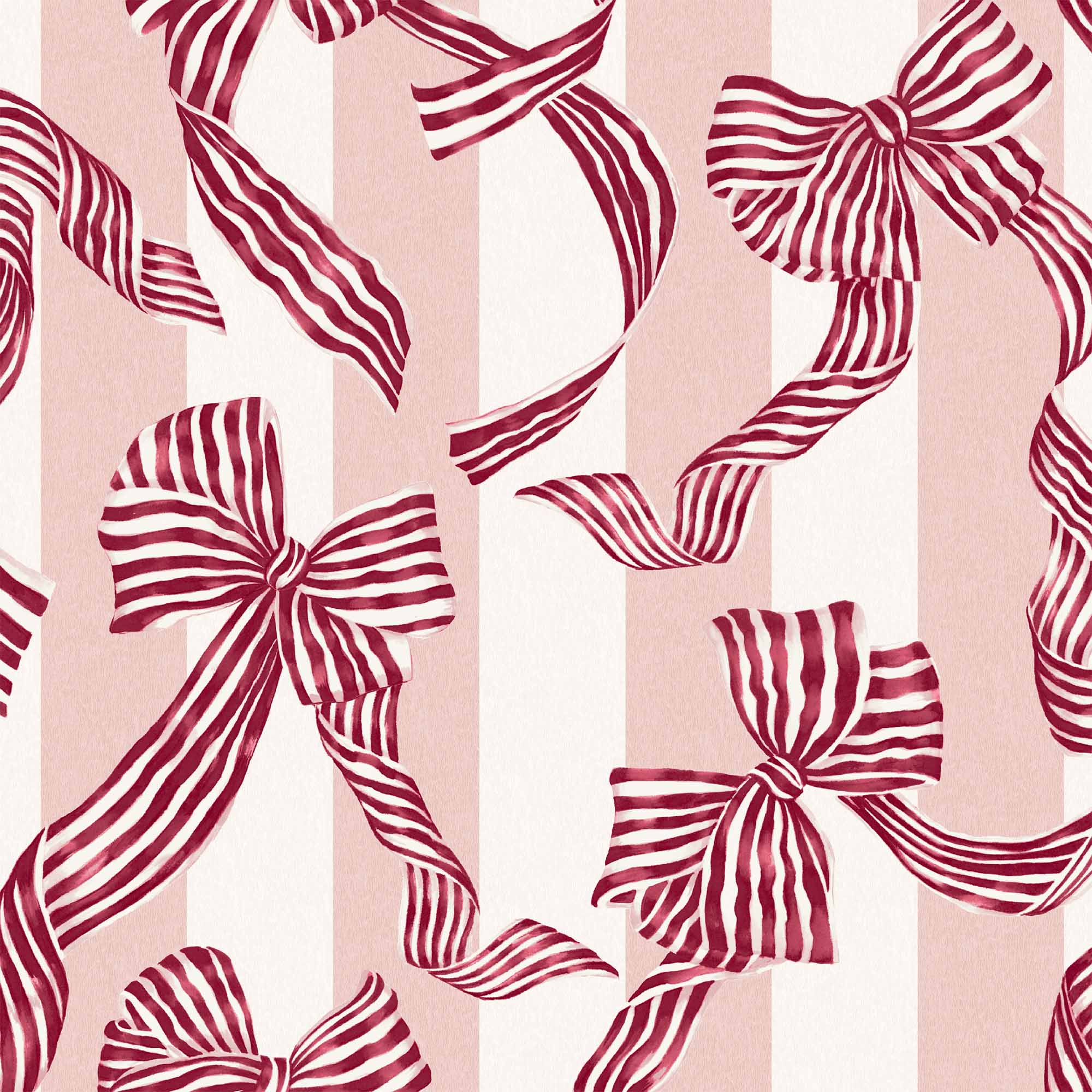 Audrey Cherry Drop Wallpaper by Woodchip & Magnolia