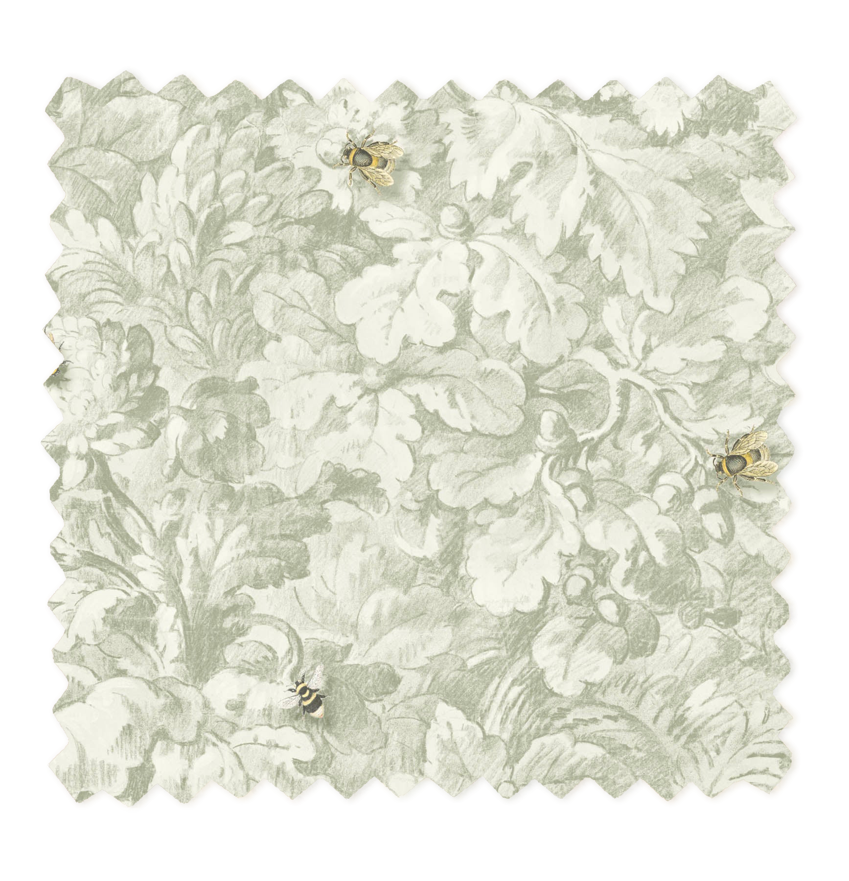 Busy Bee Bracken Linen Fabric by Woodchip & Magnolia