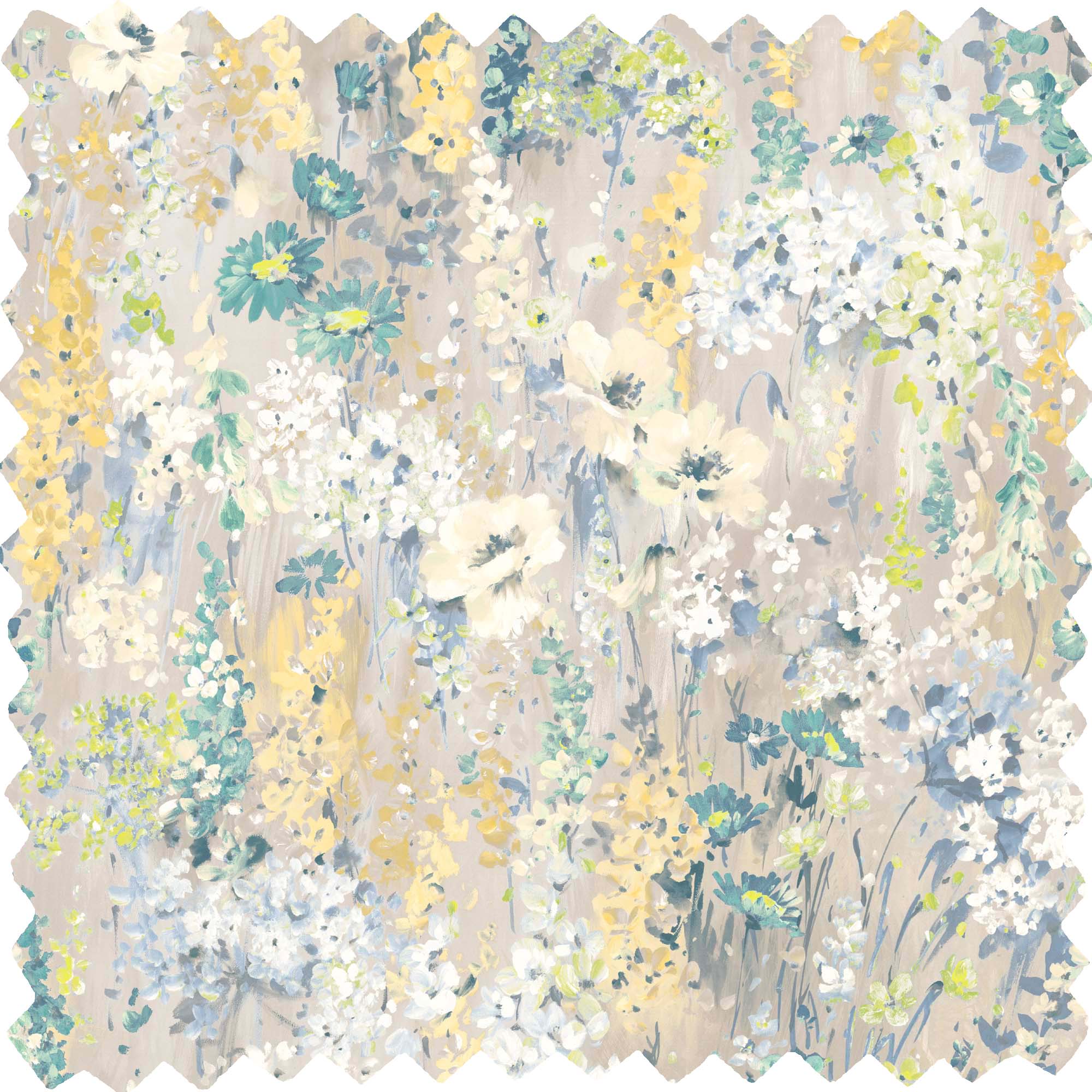Wilderness Jade Velvet Fabric – Floral Botanical Upholstery & Curtain ...