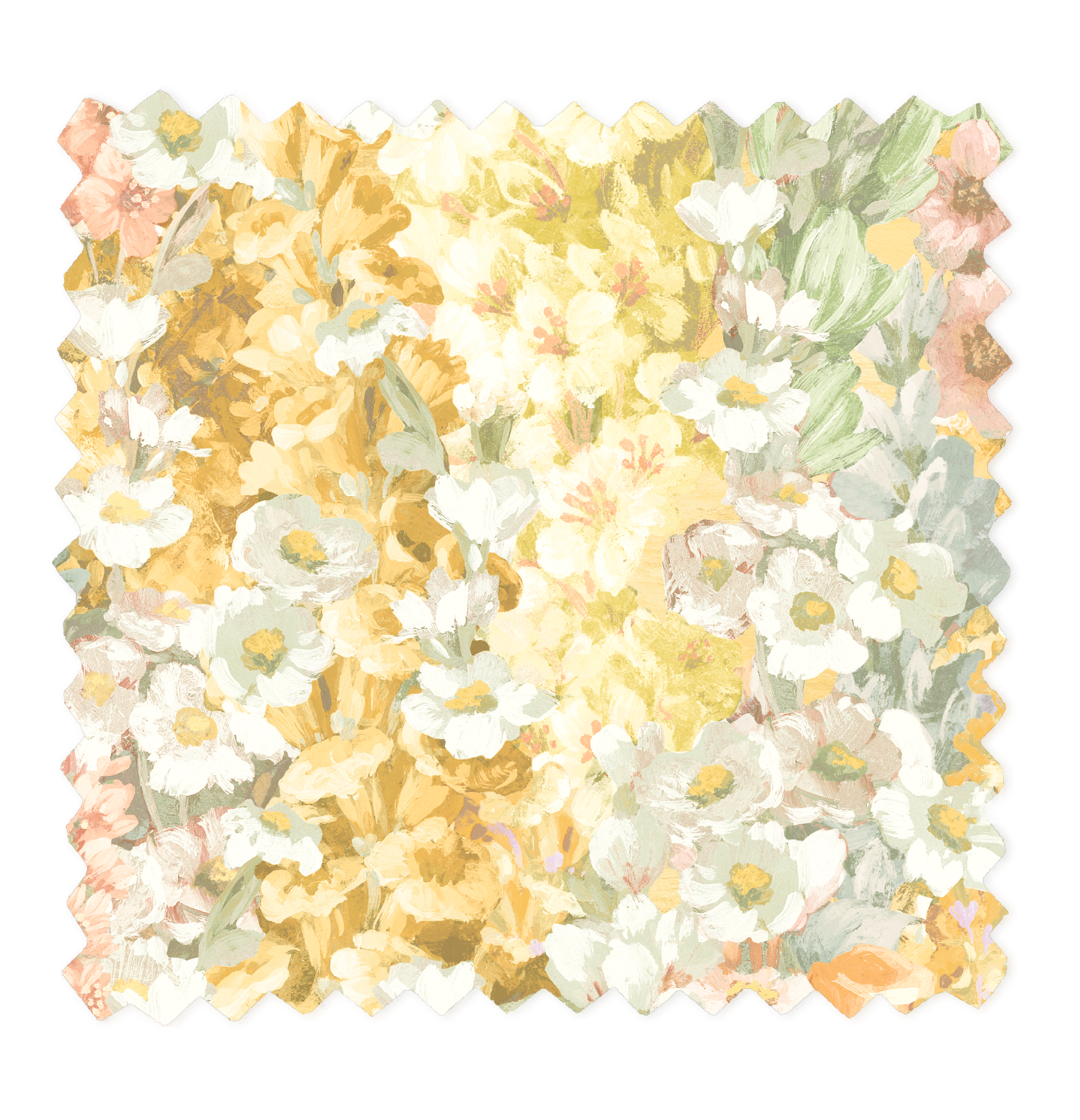 Alcea Golden Hour Linen Fabric by Woodchip & Magnolia
