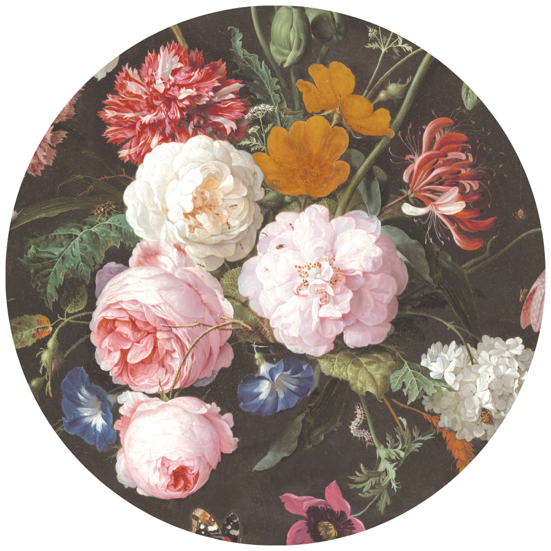 Dutch Floral 01 Velvet by Jan Davidsz. de Heem – Woodchip & Magnolia