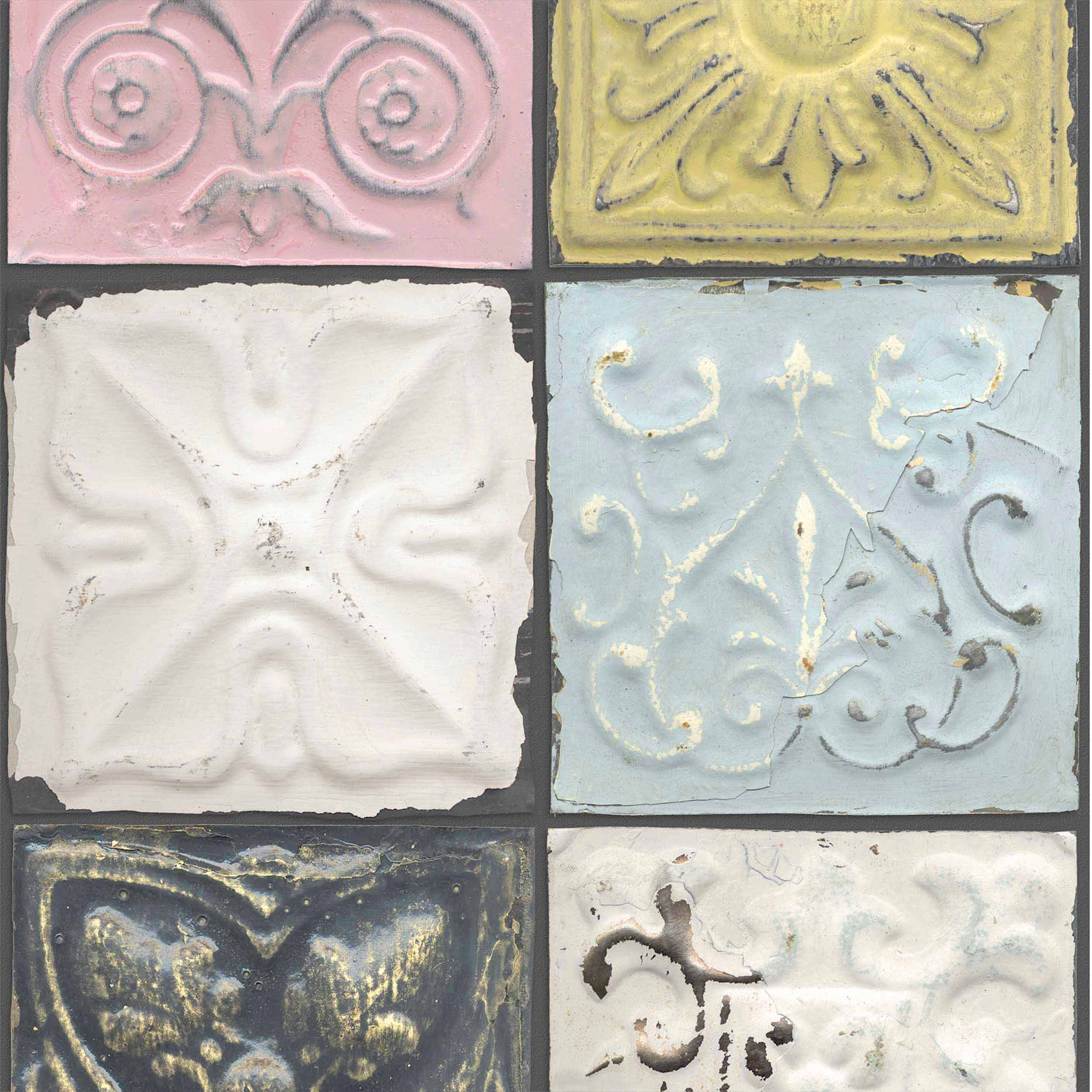 tin tile wallpaper