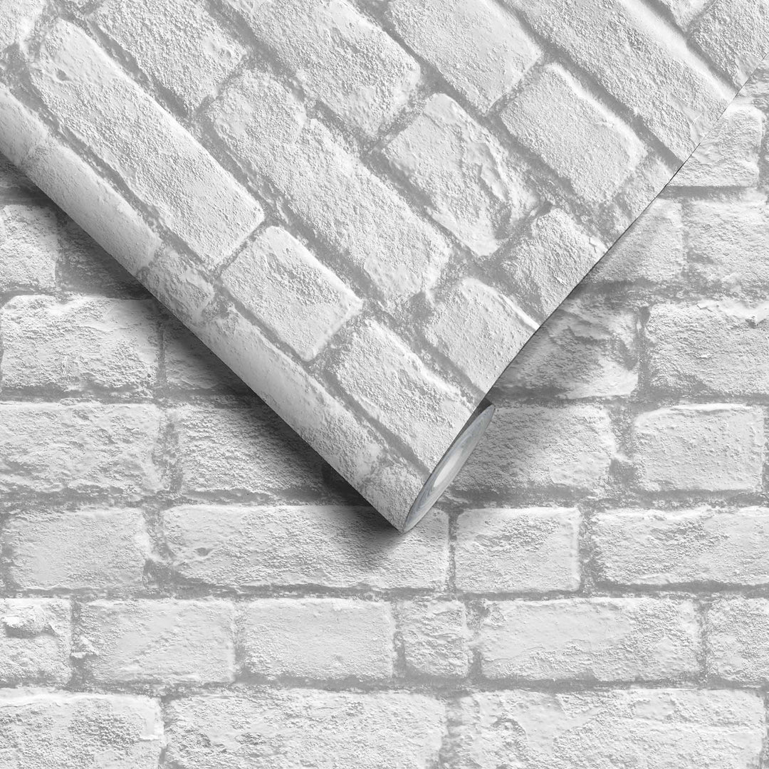 White Brick Wallpaper Pattern Brick Effect Wallpaper | Wallpaper Shop